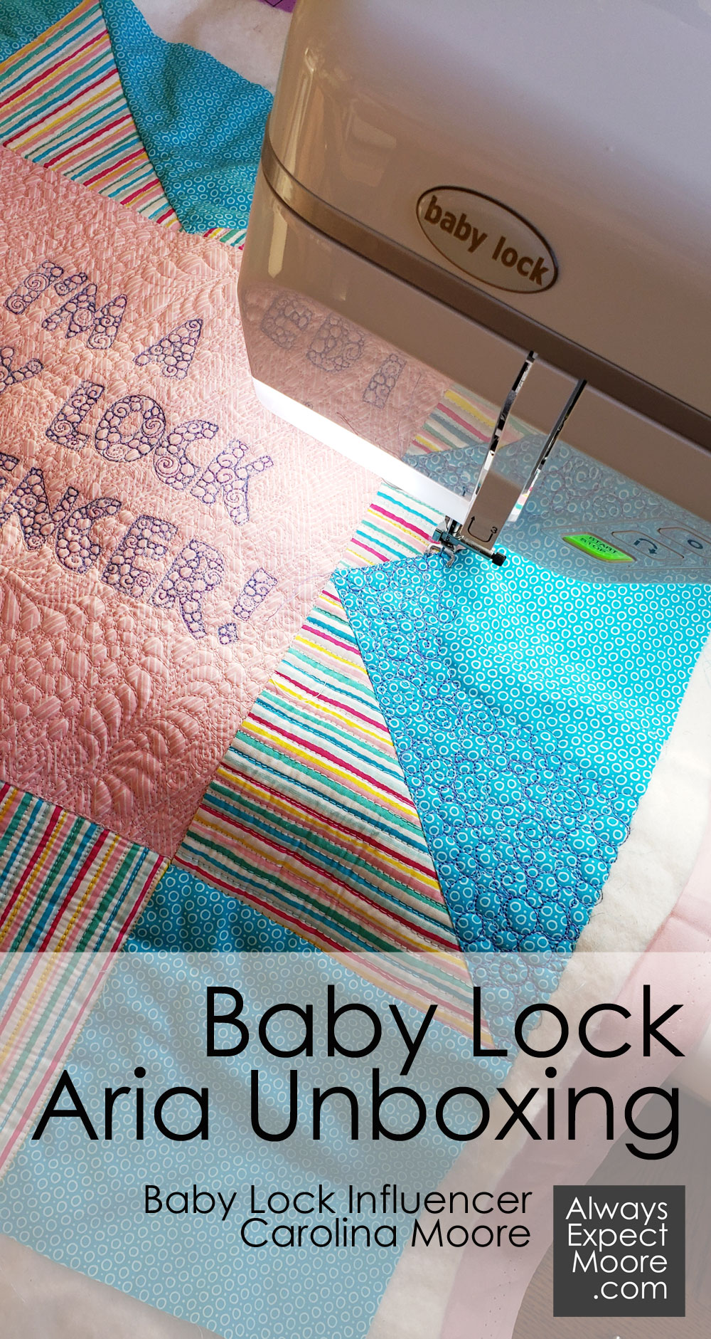 A Baby Lock Partnership - Always Expect Moore