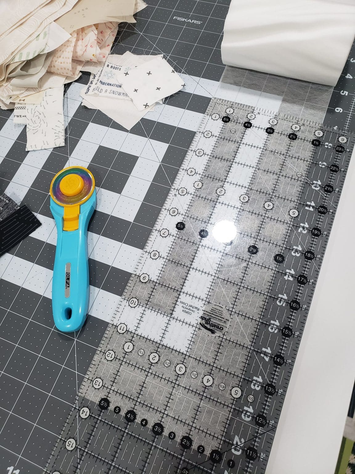 Scrap Tape & Free Scrappy Portland Quilt Tutorial - Always Expect Moore