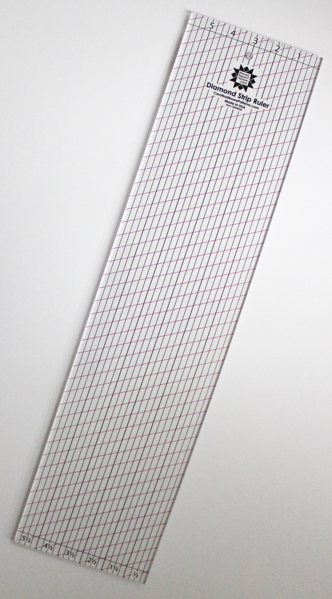Diamond Strip Ruler - Always Expect Moore